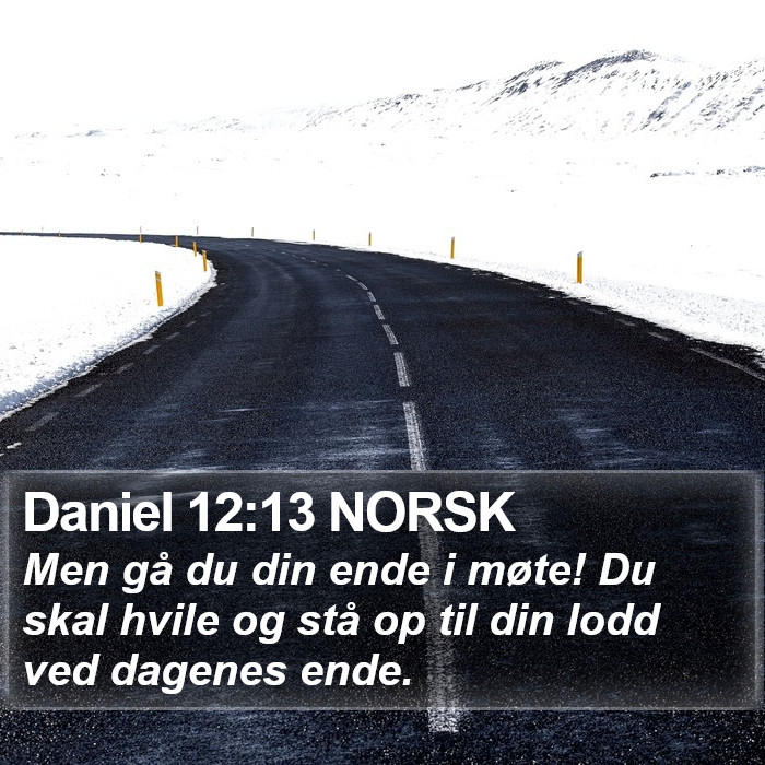 Daniel 12 Bible Images - Daniel Chapter 12 NORSK Bible Verse Pictures