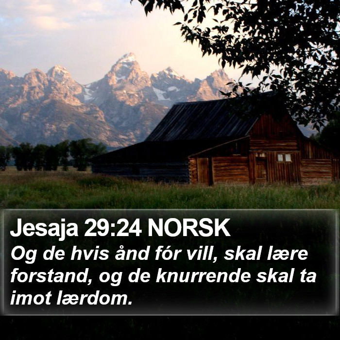 Jesaja 29 Bible Images - Jesaja Chapter 29 NORSK Bible Verse Pictures