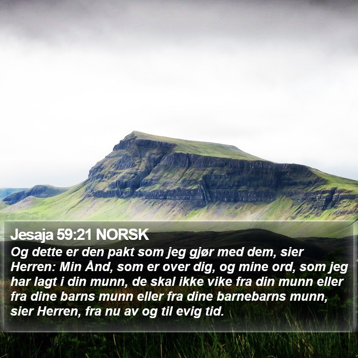 Jesaja 59 Bible Images - Jesaja Chapter 59 NORSK Bible Verse Pictures